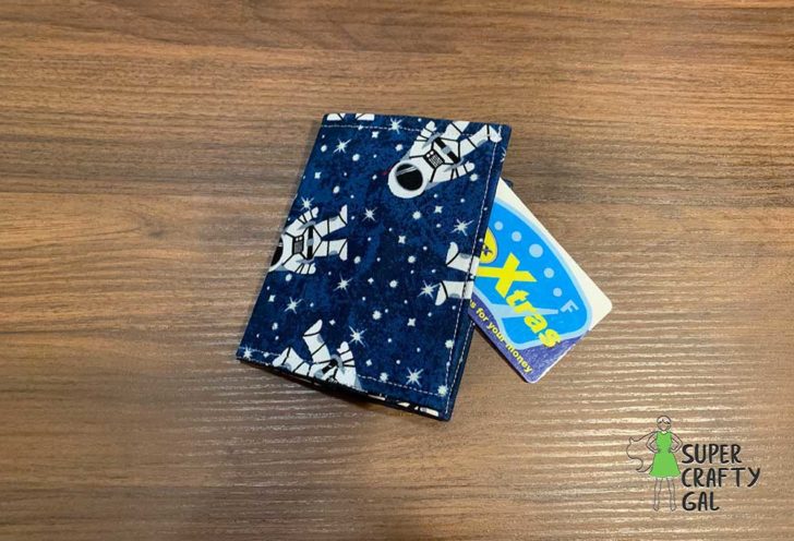DIY Cloth Wallet - Super Crafty Gal